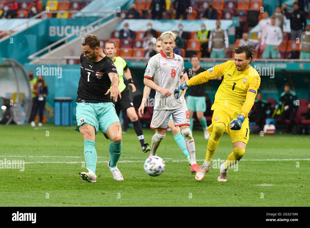Bucharest, National Arena. 13th June, 2021. Marko ARNAUTOVIC (AUT ...