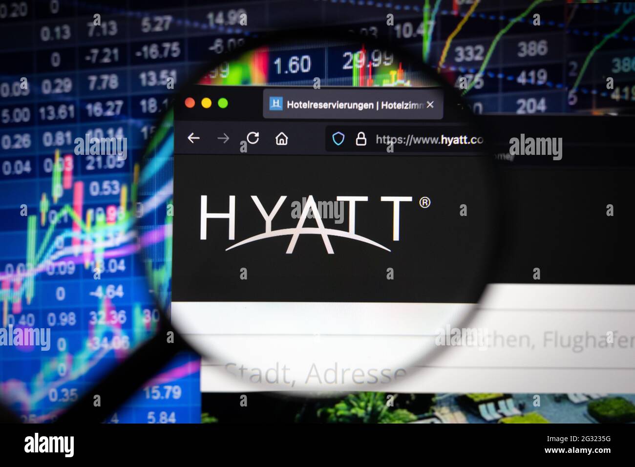 Hyatt logo hi-res stock photography and images - Alamy