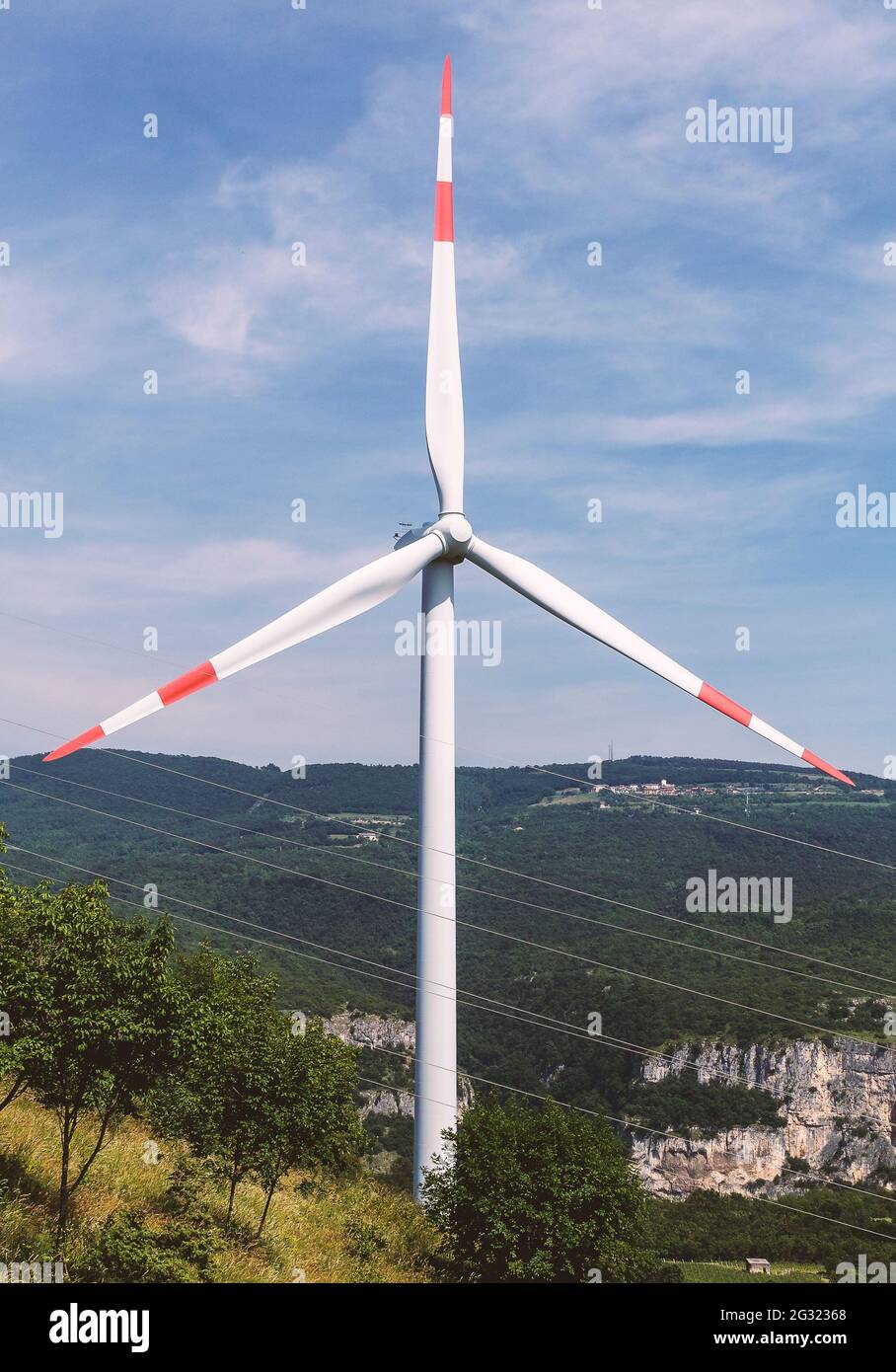 A wind turbine Stock Photo - Alamy