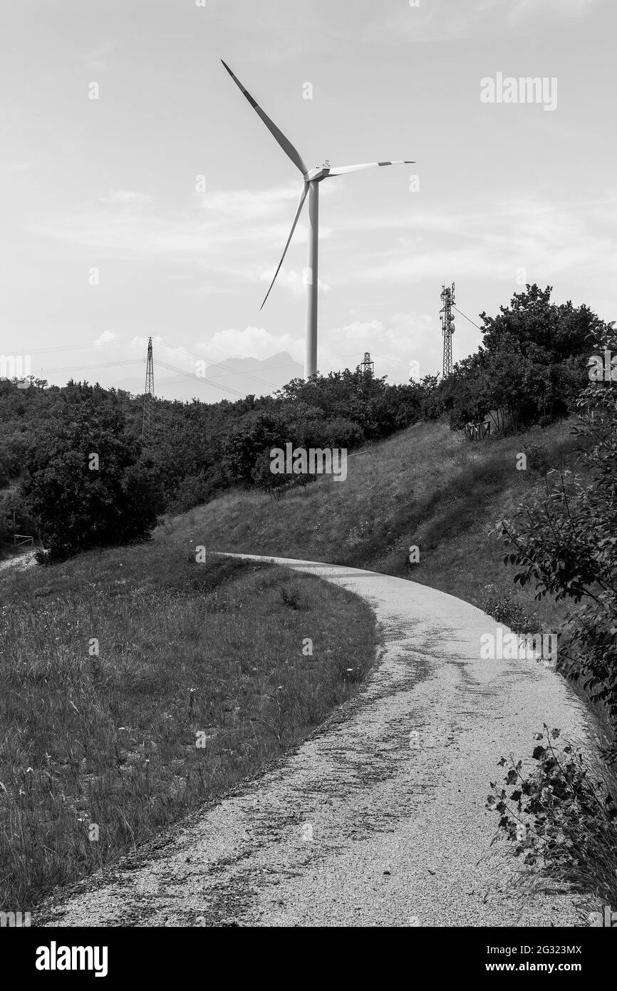 A wind turbine Stock Photo - Alamy