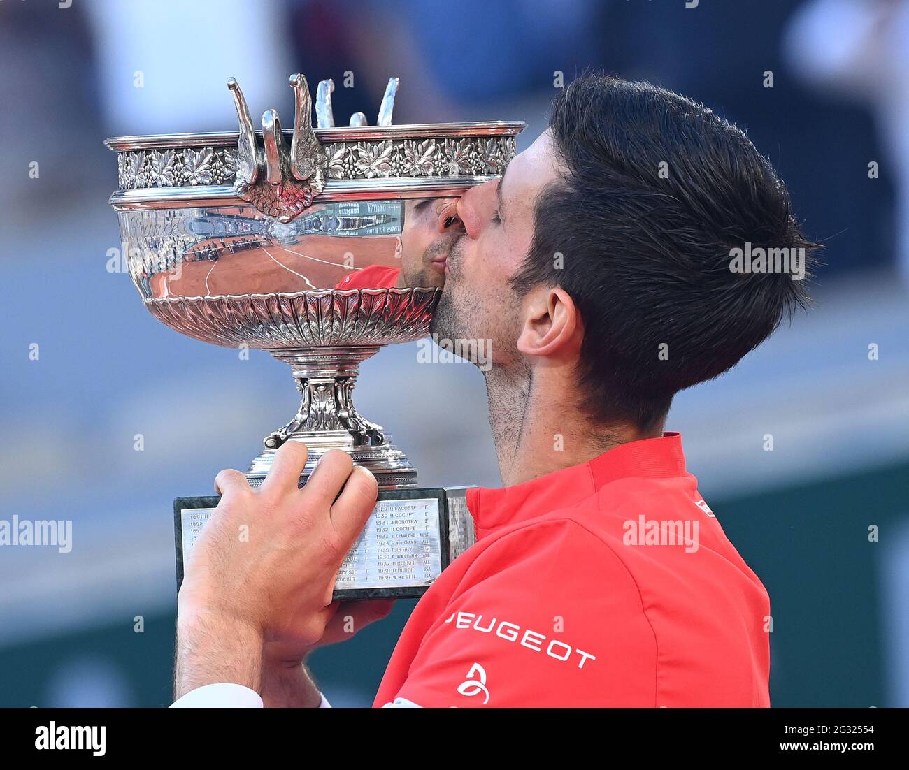 Roland garros trophy 2021 hi-res stock photography and images - Alamy