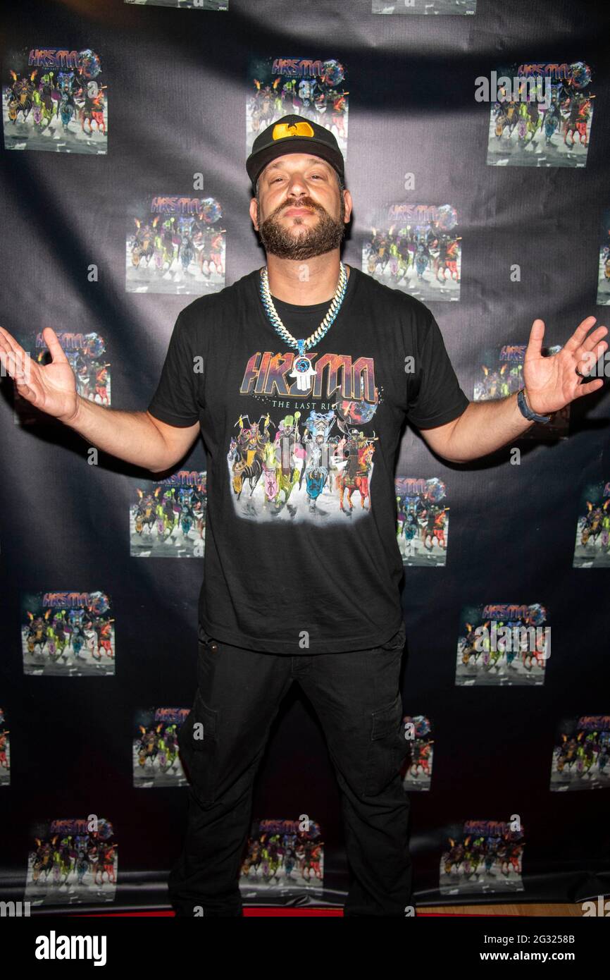 Matthew "M-80" Markoff attends The Official Listening Party for HRSMN ...