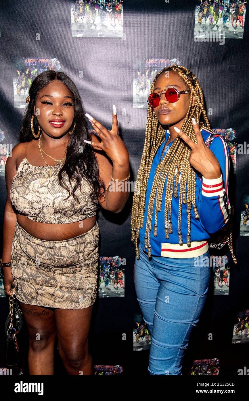 Keewi Making Millions attends The Official Listening Party for HRSMN ...