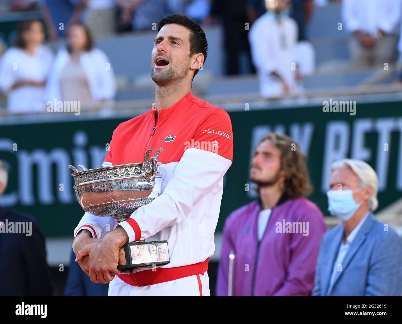 Roland garros trophy 2021 hi-res stock photography and images - Alamy