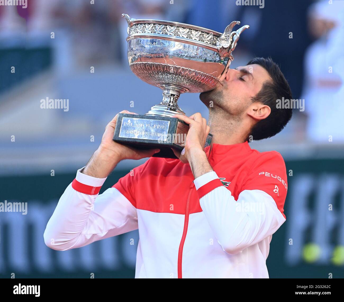 Roland garros trophy 2021 hi-res stock photography and images - Alamy