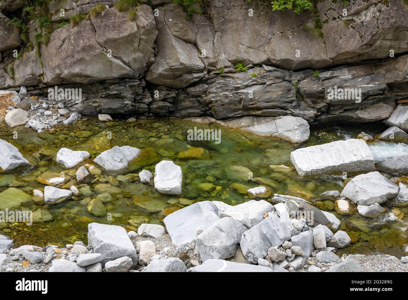 Wonderful landscapes at the drive over the high Simplon Pass in ...