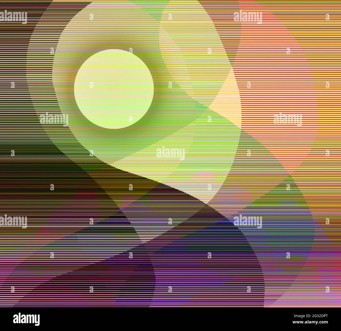 Abstract sunset or sunrise. 3D rendering Stock Photo - Alamy
