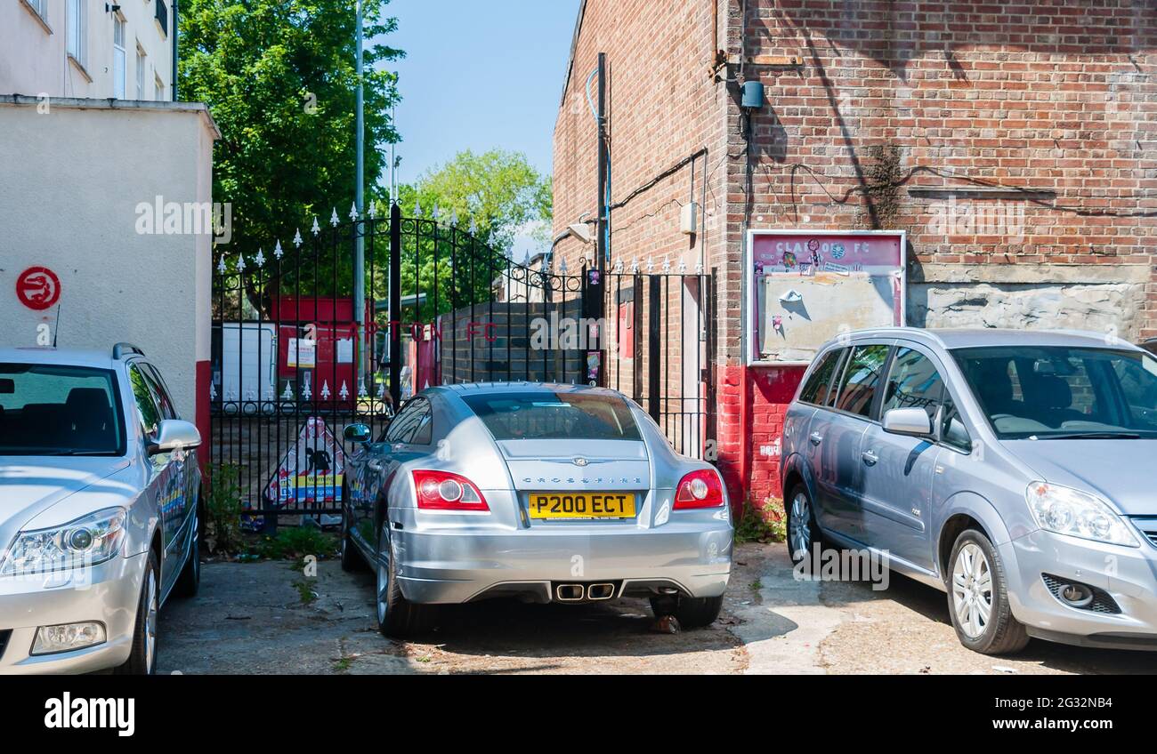 Clapton Community Football Club Forest Gate, Newham, London Stock Photo ...
