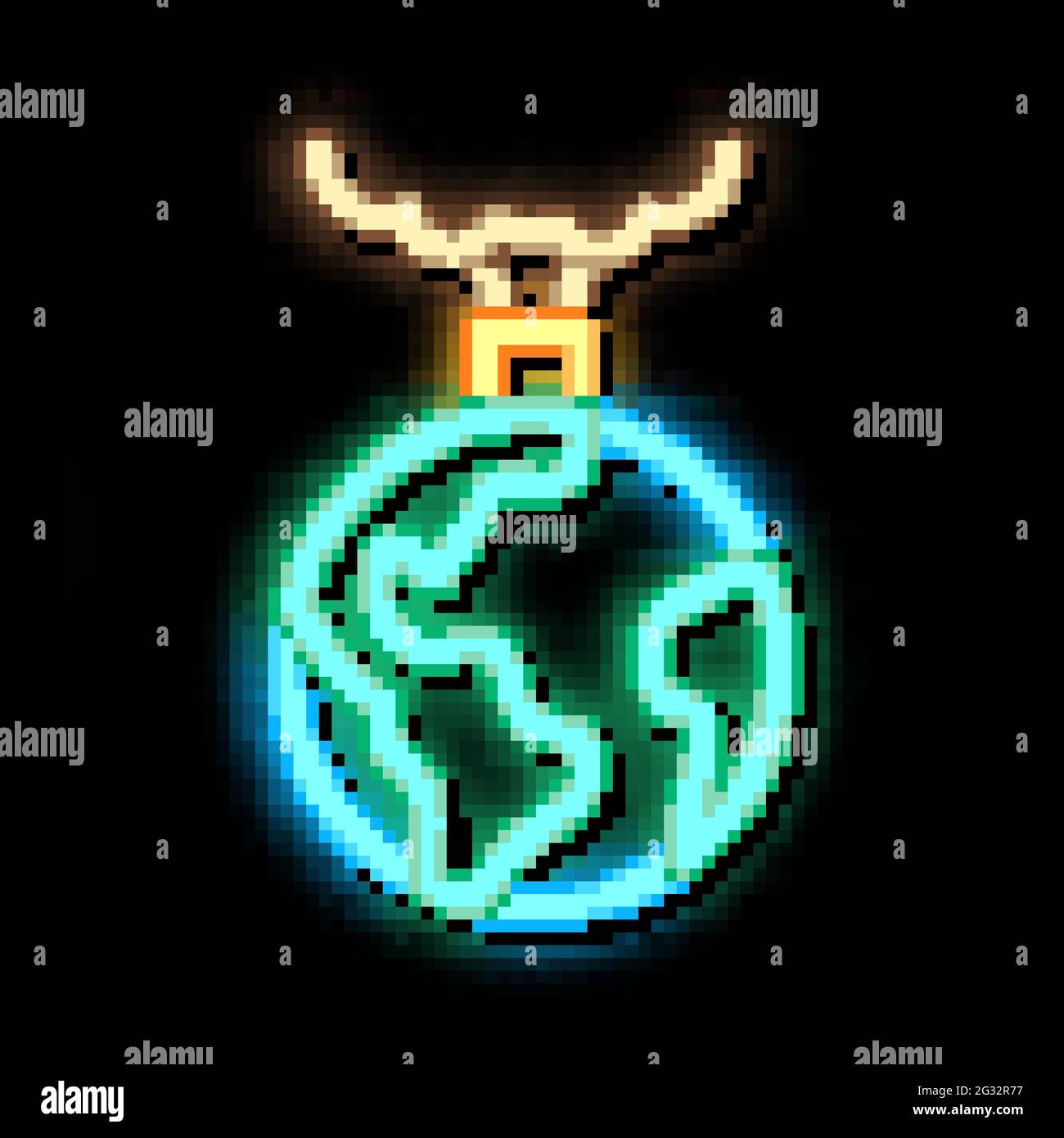planet pollution neon glow icon illustration Stock Vector Image & Art ...