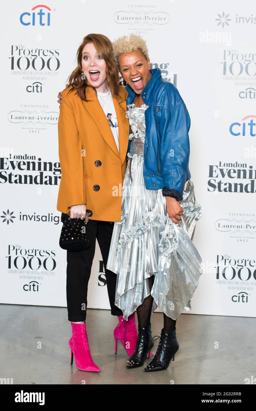 Angela Scanlon and Gemma Cairney attend the London Evening Standard's ...