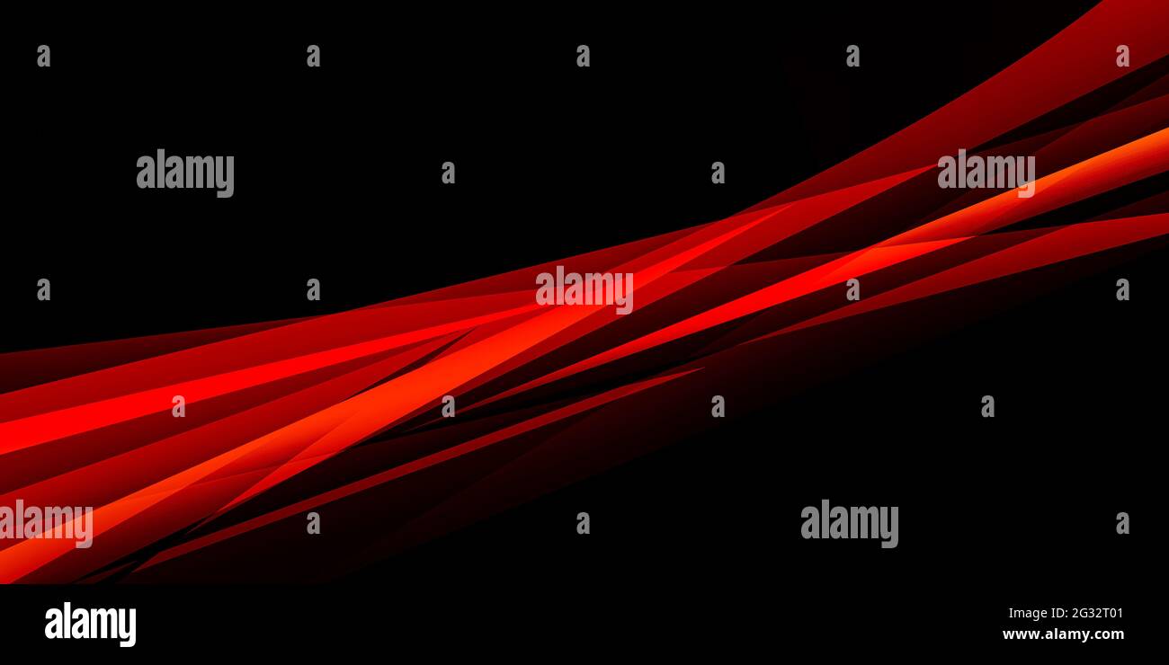 Abstract Red Modern Shapes Background Concept Design. Trendy and ...