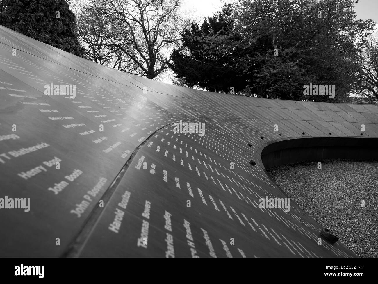 List of names of local people who died during WW1 Stock Photo - Alamy