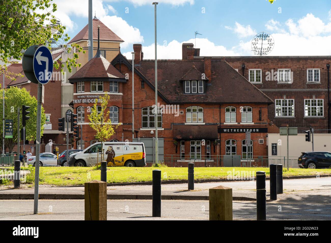 Street scene in Nottingham, UK Stock Photo - Alamy