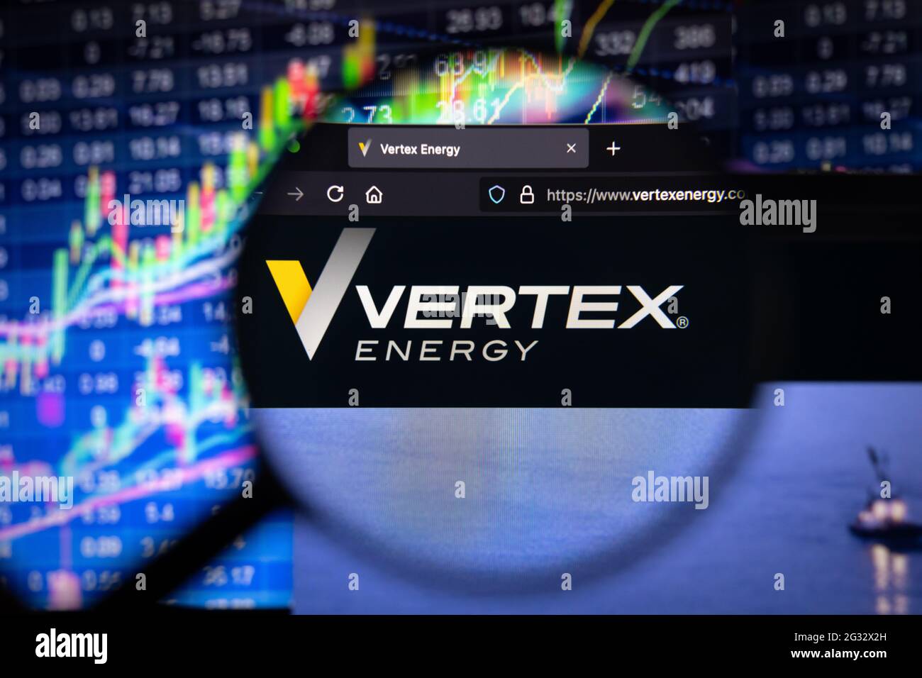 Vertex Energy Logo