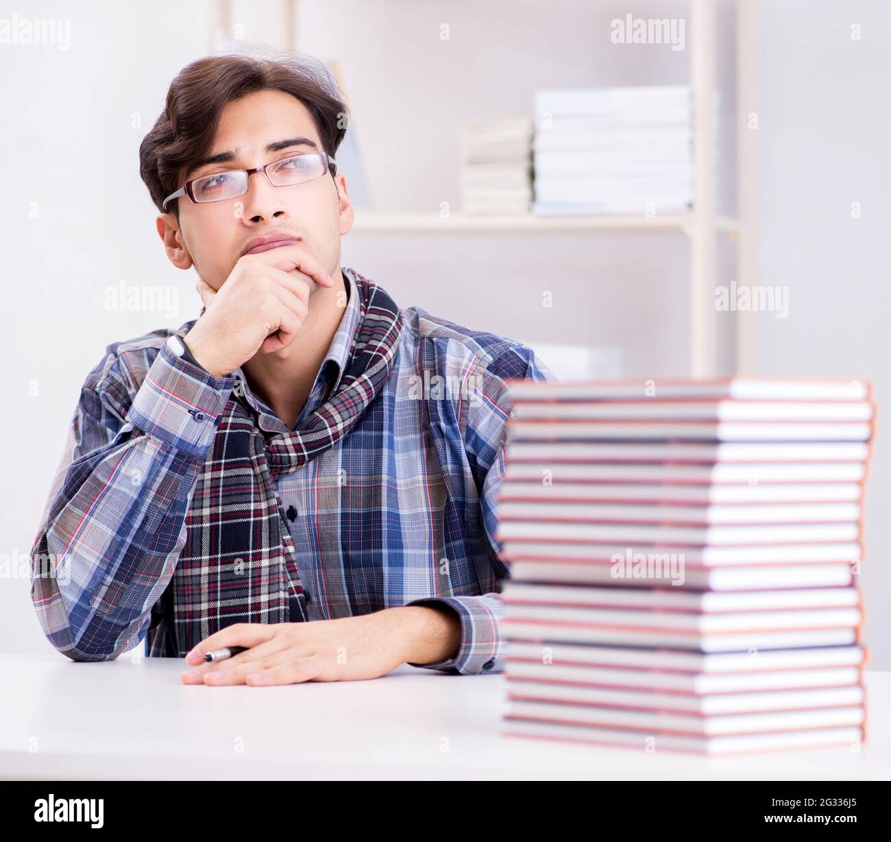The writer presenting his books to public Stock Photo - Alamy