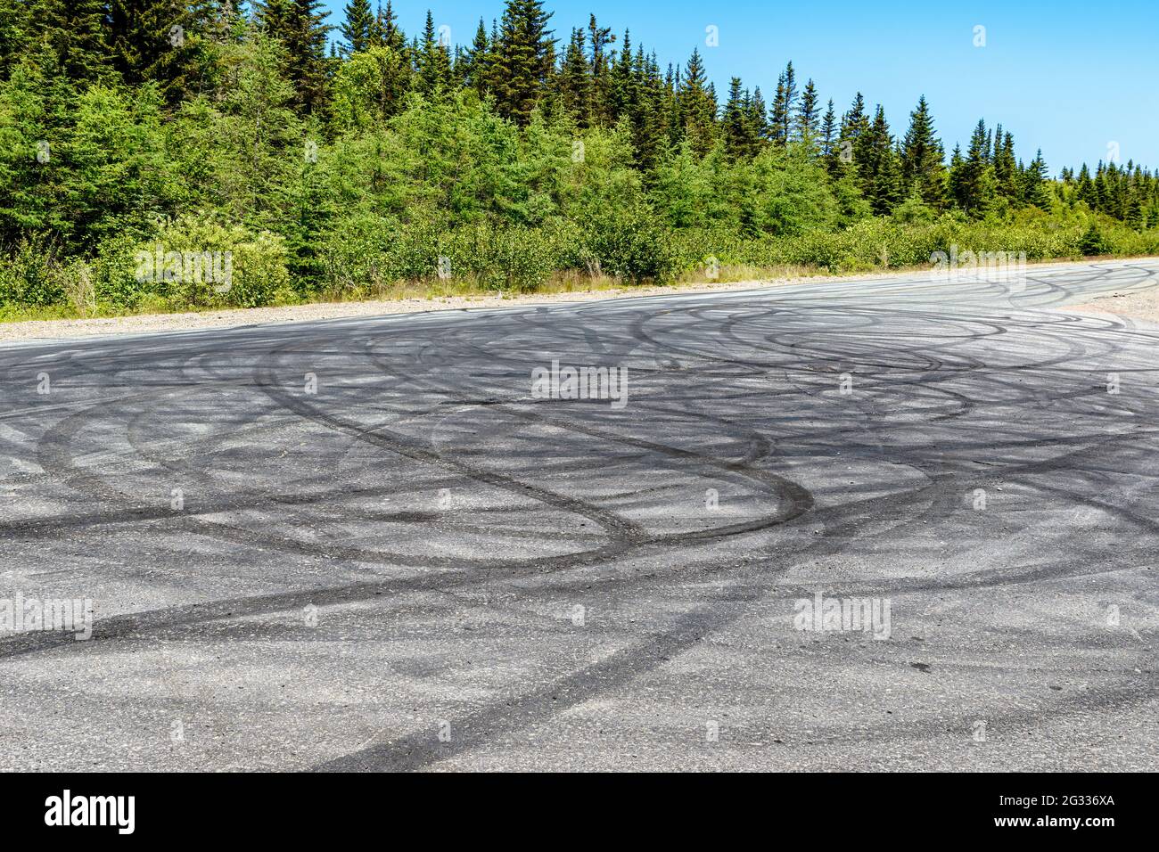Skid marks accident hi-res stock photography and images - Alamy