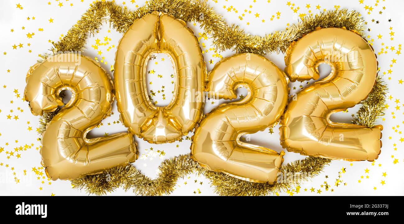 2022 balloons hi-res stock photography and images - Alamy