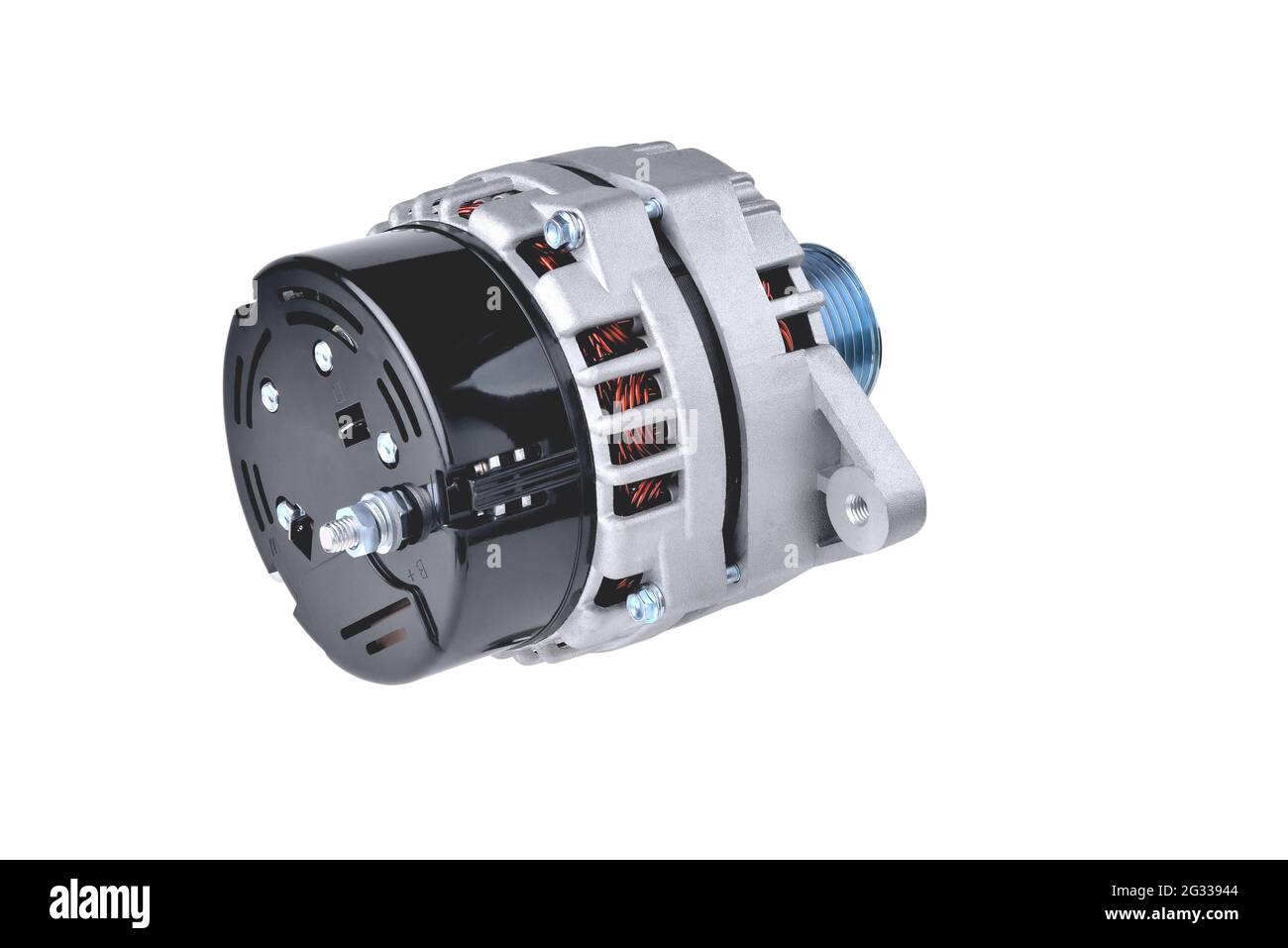 generator automobile, element of the electrical network of the car on a ...