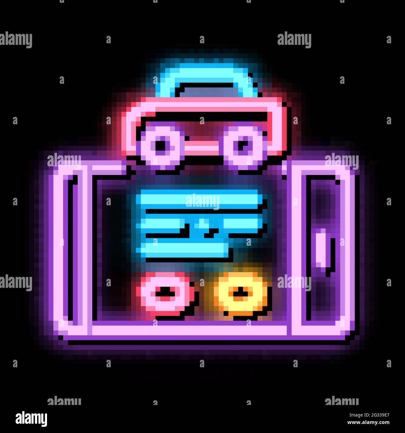 80s electric car Stock Vector Images - Alamy