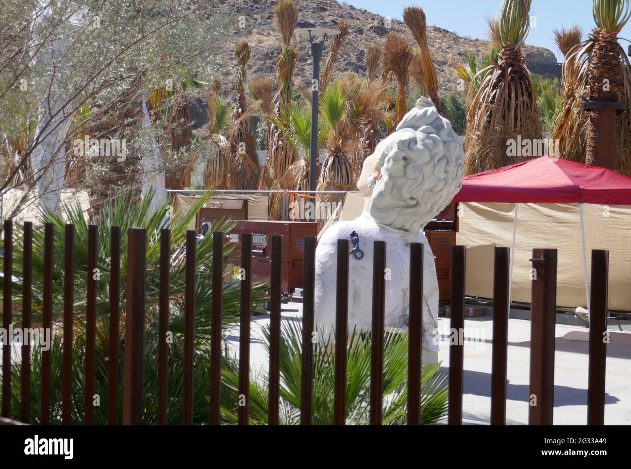 Palm Springs, California, USA 10th June 2021 A general view of ...