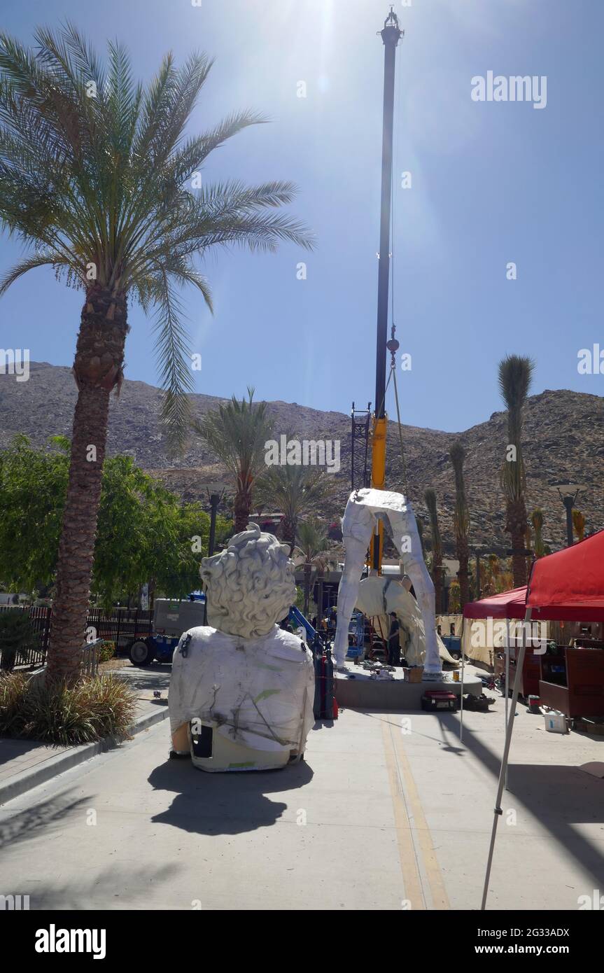 Palm Springs, California, USA 10th June 2021 A general view of ...