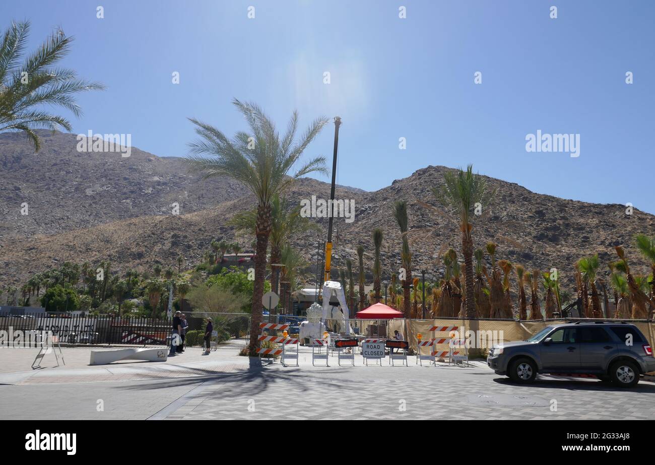 Palm Springs, California, USA 10th June 2021 A general view of ...