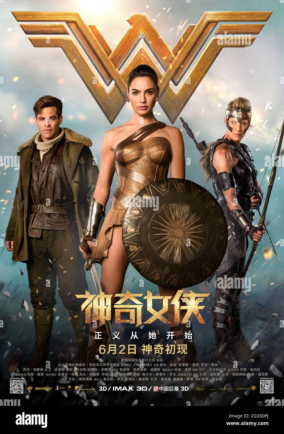 RELEASE DATE: June 2, 2017 TITLE: Wonder Woman STUDIO: DC Entertainment ...