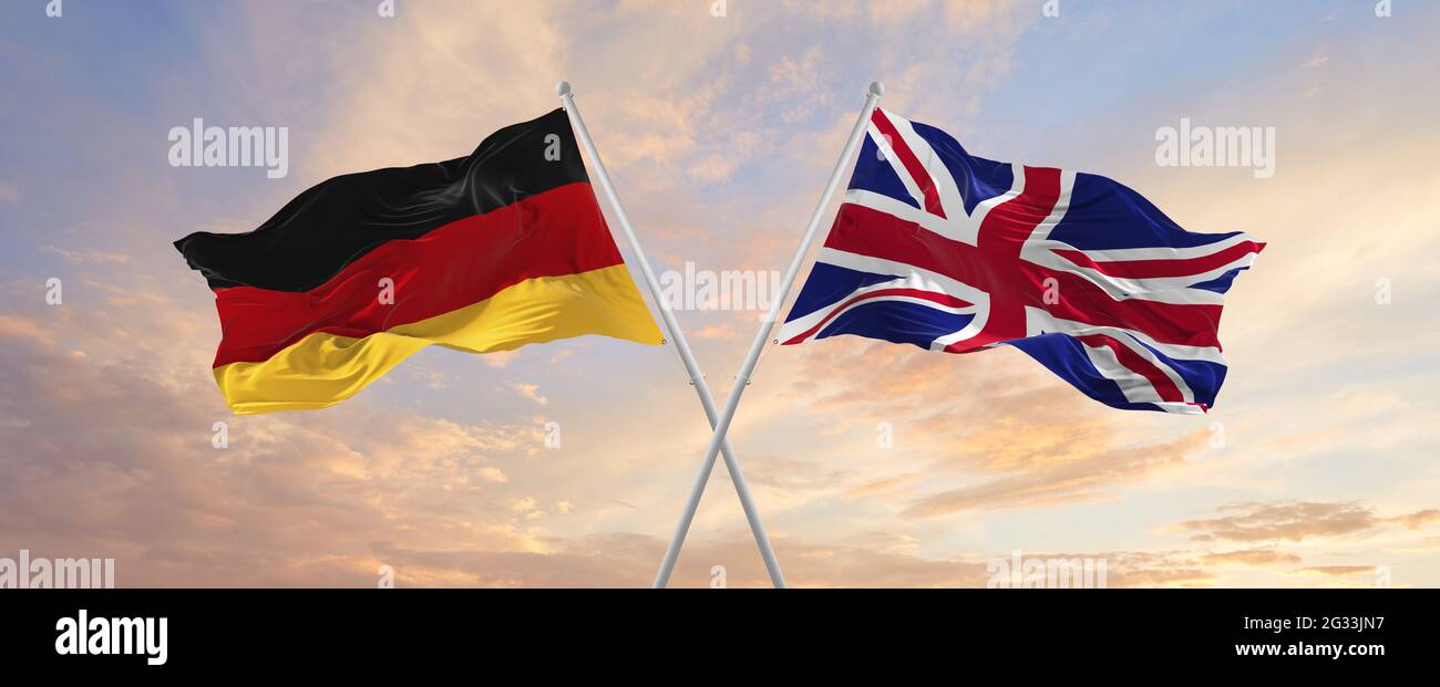 Conflict concept flag germany hi-res stock photography and images - Alamy