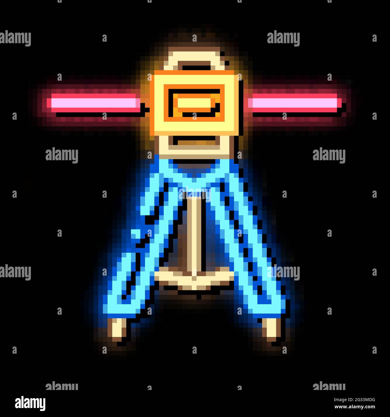 Laser light tool Stock Vector Images - Alamy