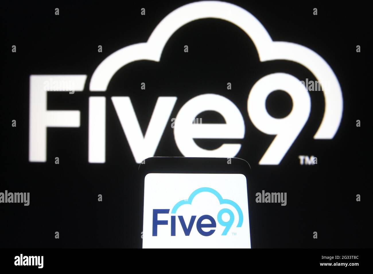 Five9 logo hi-res stock photography and images - Alamy