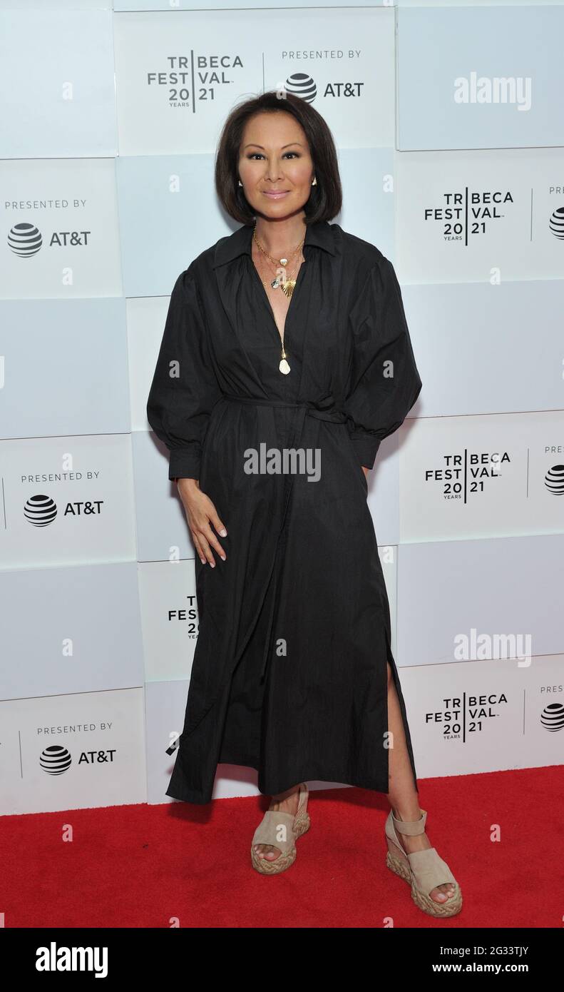 Alina Cho attends the world premiere of With/In at the Tribeca Festival ...