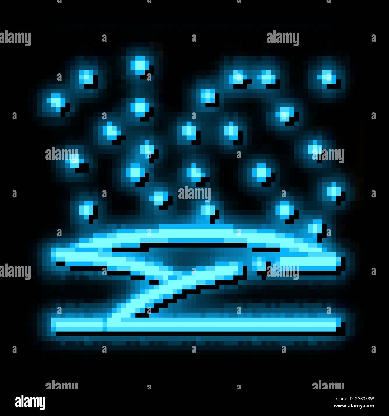 Glacier field Stock Vector Images - Alamy