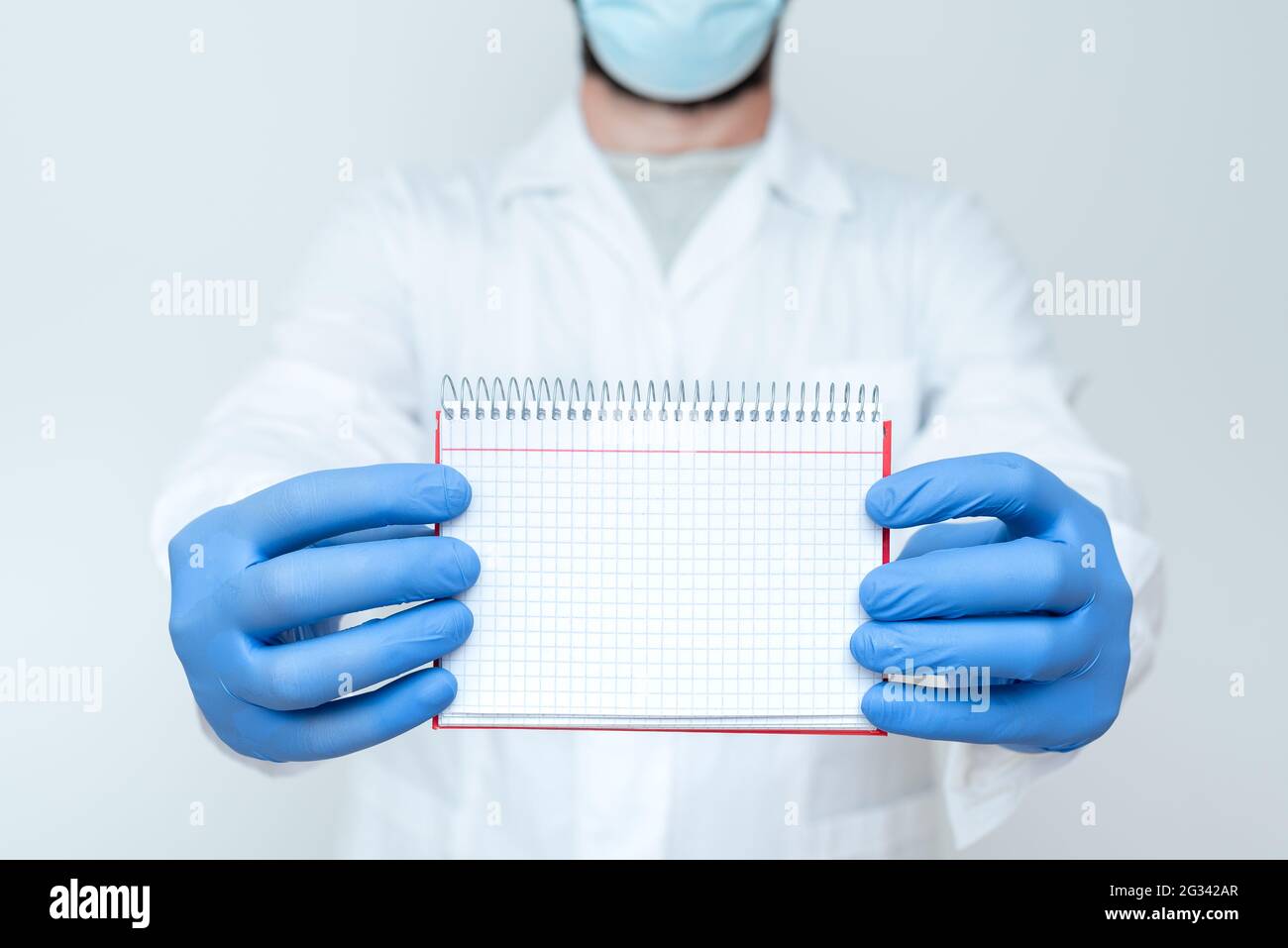 Scientist Presenting New Research, Chemist Planning Advance Procedures ...