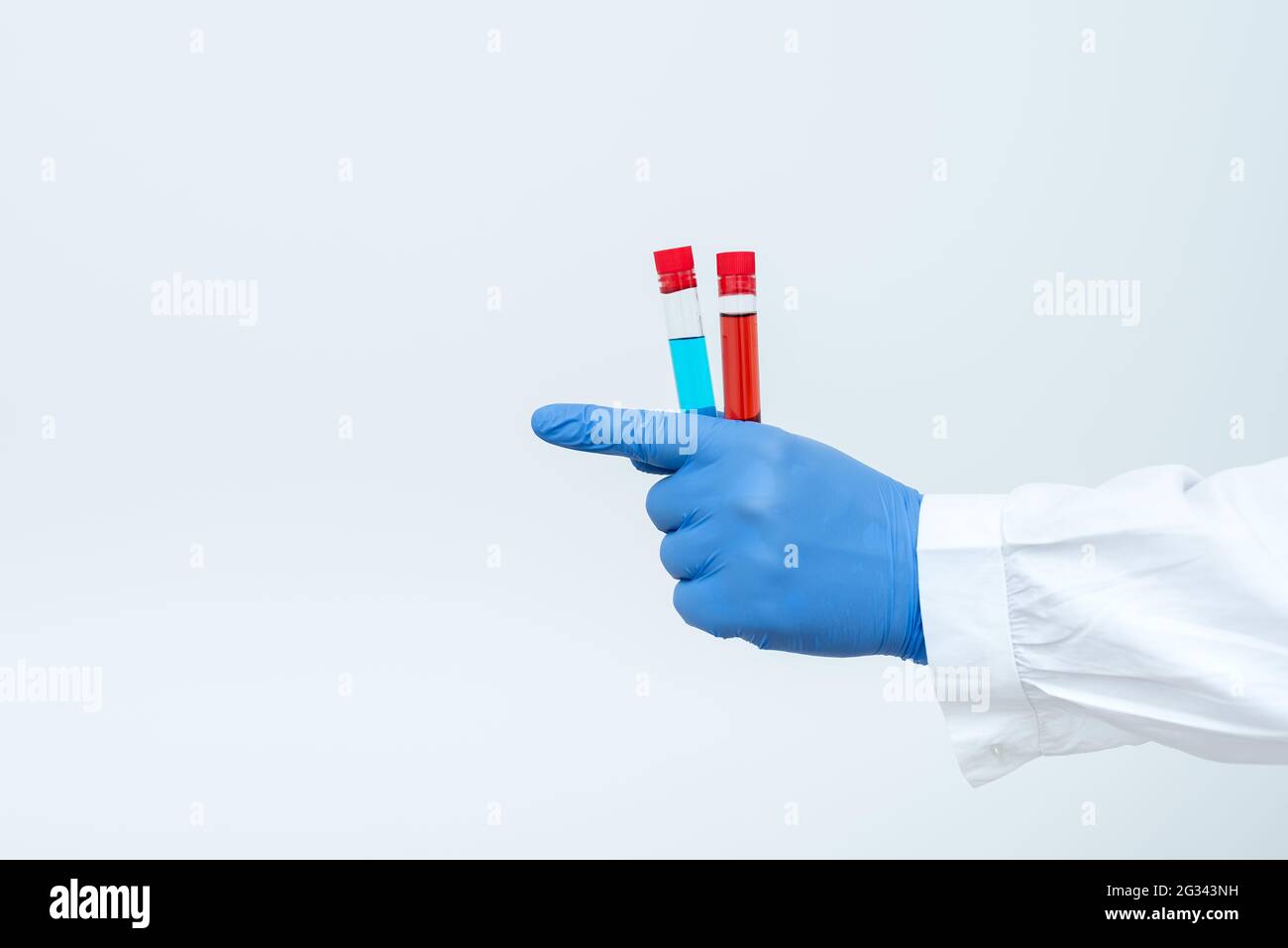 Chemist Presenting Infection Cure, Doctor Displaying Virus Vaccine ...