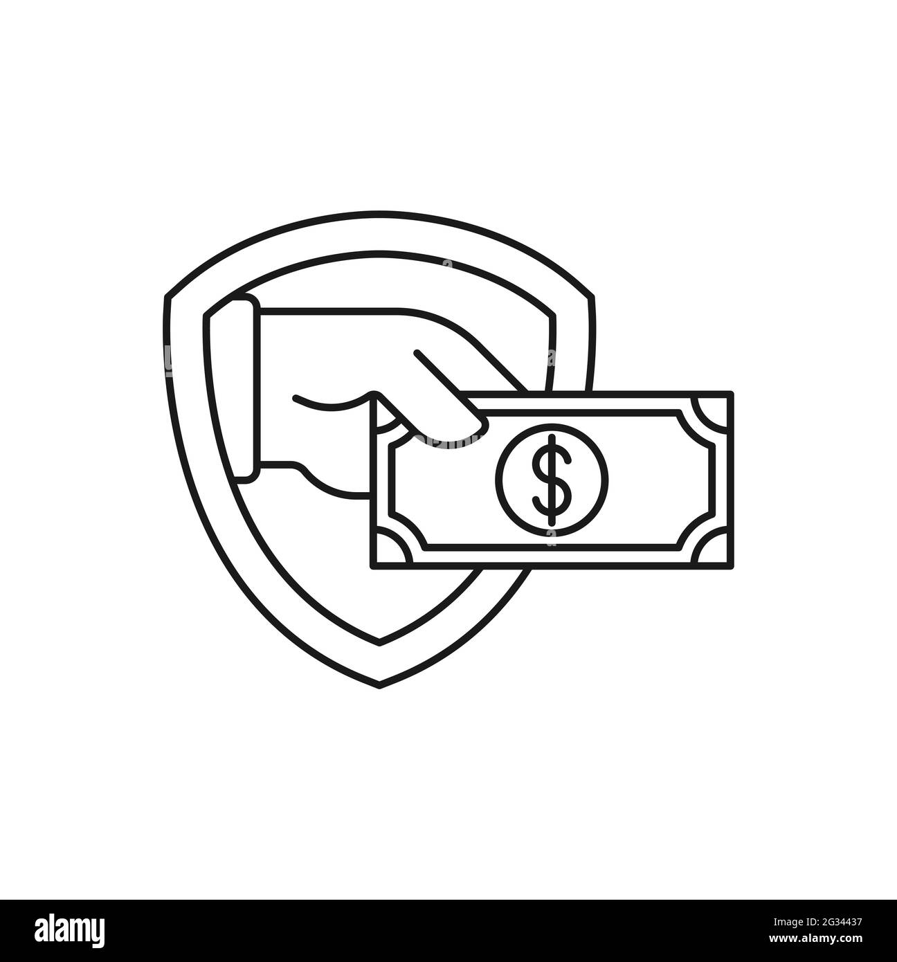 Secure Payment icon Vector Illustration. Payment Security and Safety ...
