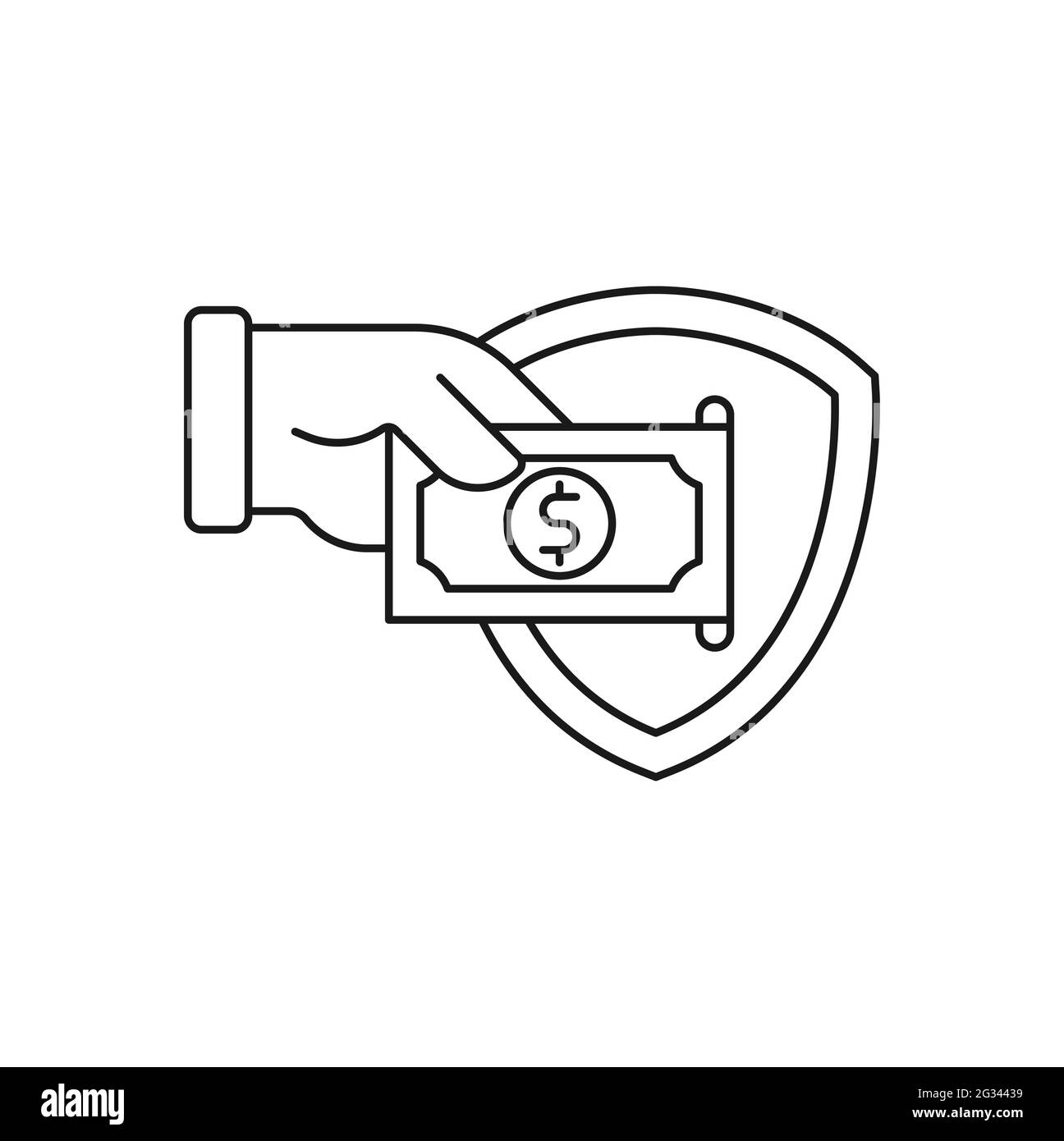 Secure Payment icon Vector Illustration. Payment Security and Safety ...