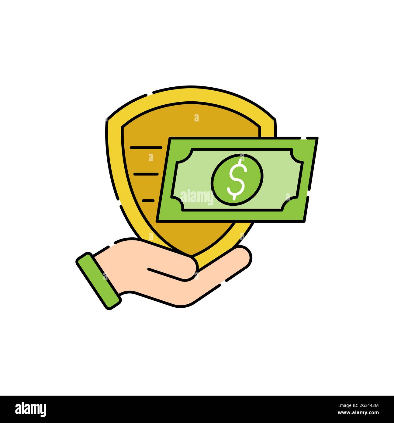 Secure Payment icon Vector Illustration. Payment Security and Safety ...