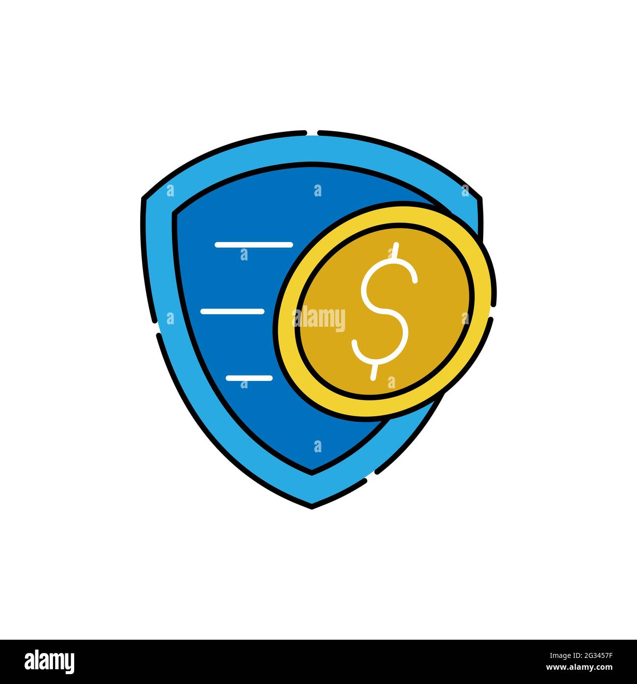 Secure Payment icon Vector Illustration. Payment Security and Safety ...
