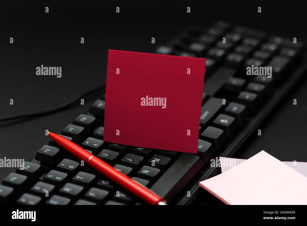 Typing Old Notes To A Computer, Abstract Creating Emotional Novel Stock ...