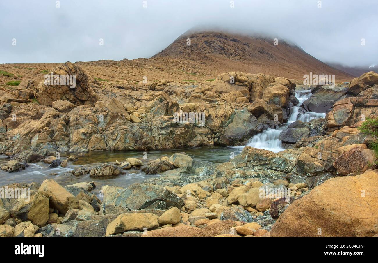 A moody day in the Tablelands at Gros Morne National Park, Newfoundland ...