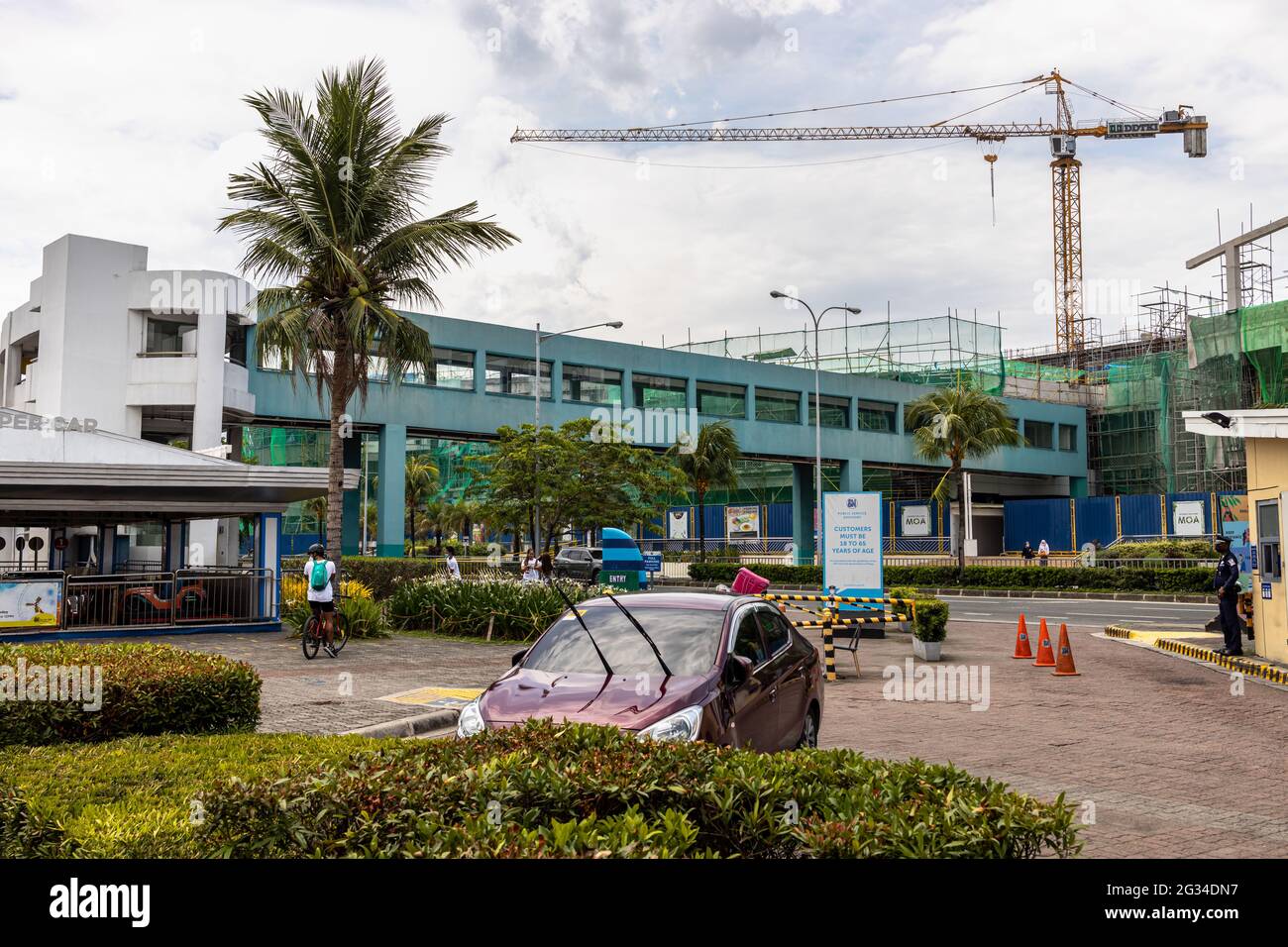 Sunday scenery in Manila By the Bay , Manila, Philippines, Jun 13, 2021 ...