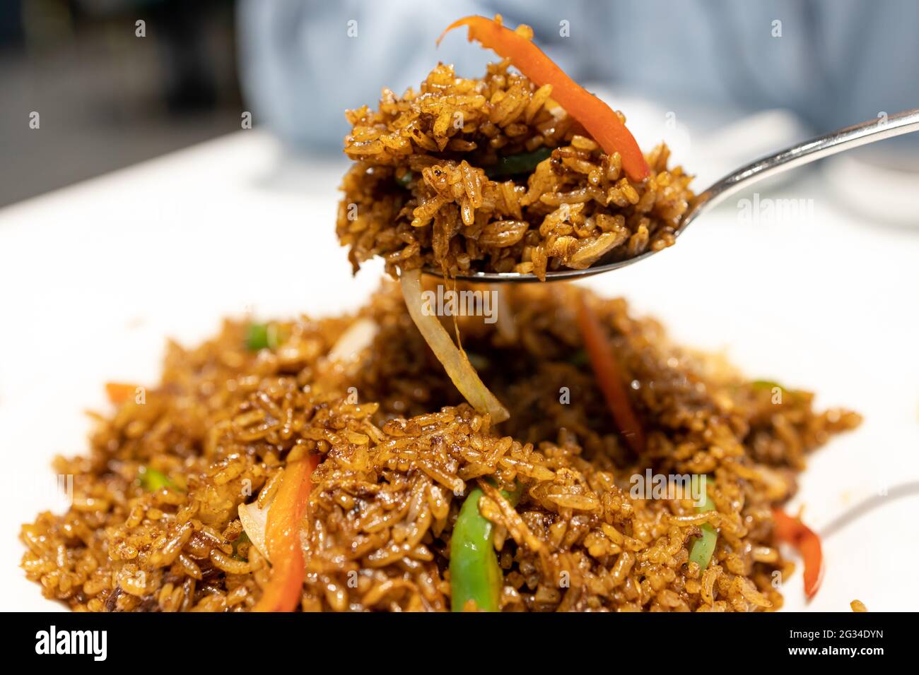 delicious Chinese style fired rice Stock Photo - Alamy