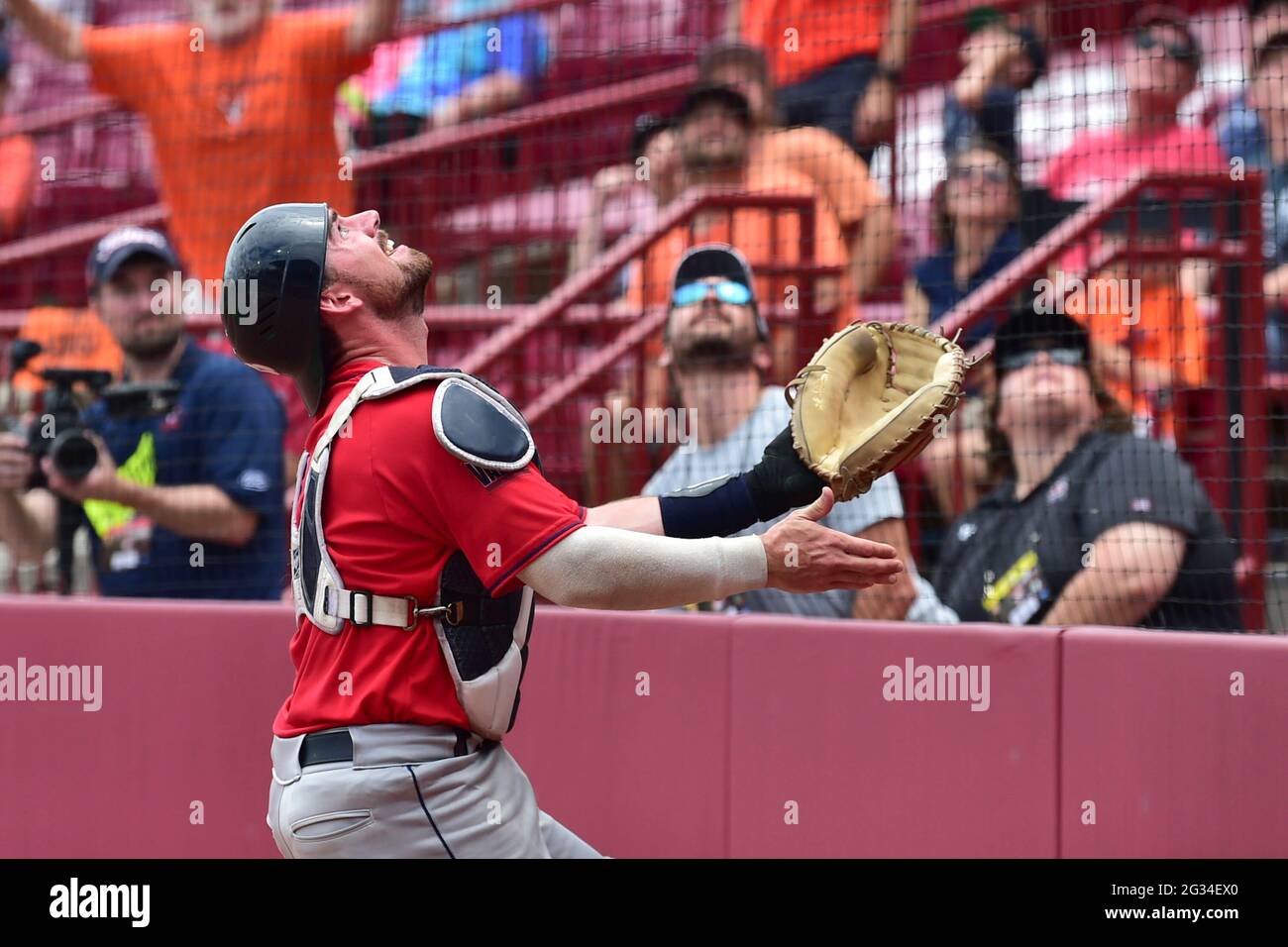 Dallas christian college baseball game hi-res stock photography and ...