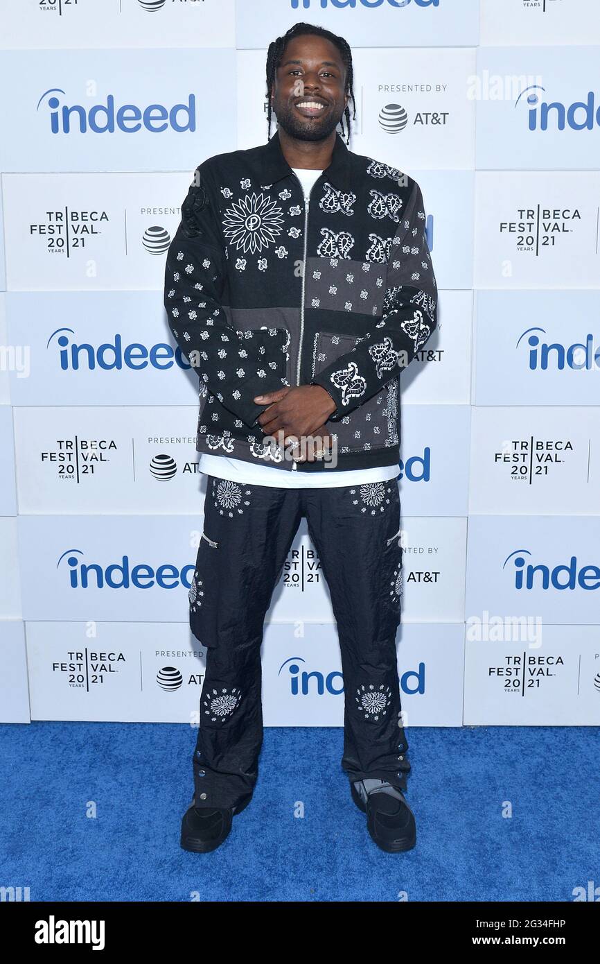 ASAP Twelvyy attends the ”Stockholm Syndrome" Premiere during the 2021 ...