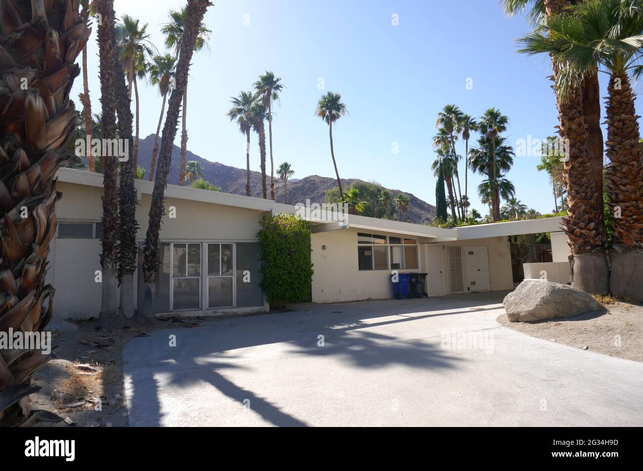 Palm Springs, California, USA 10th June 2021 A general view of ...