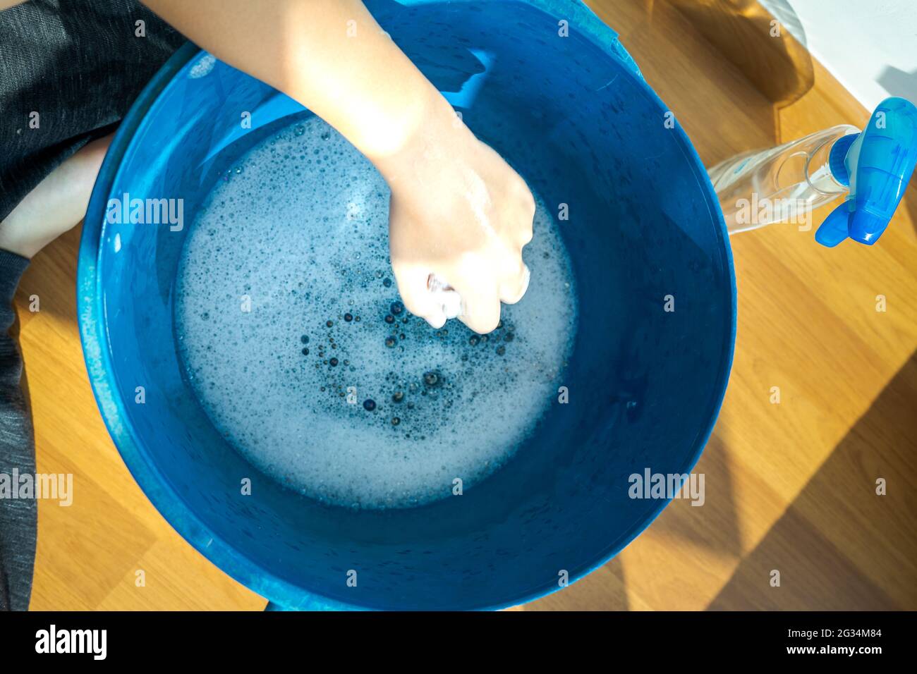 Bucket of soap hi-res stock photography and images - Alamy