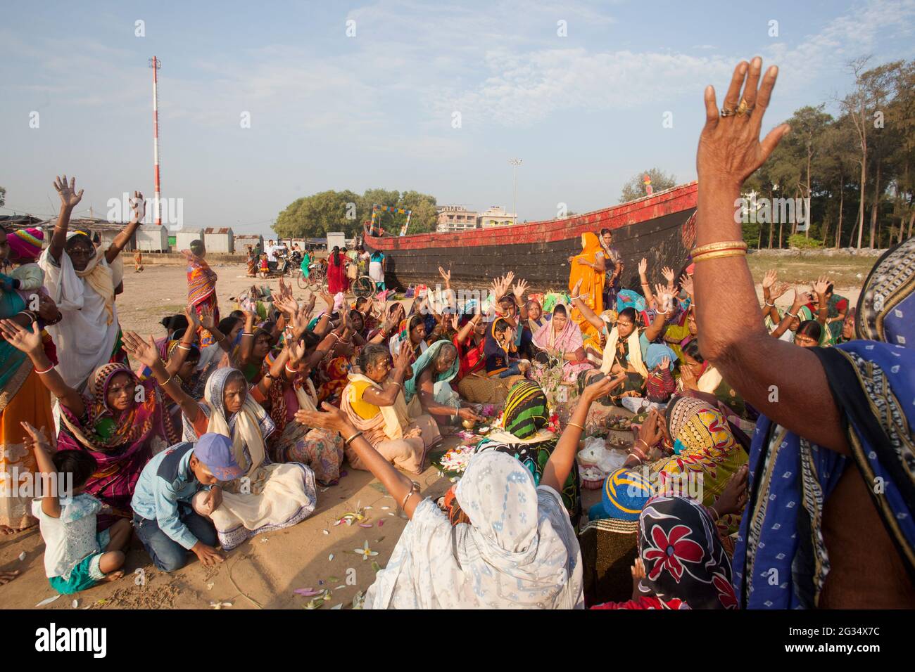 People of Odisha, India celebrating a ritual called Boitha Bandhana ...