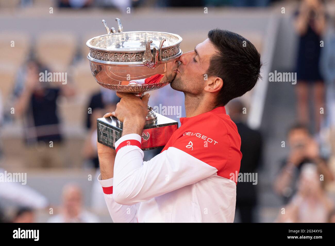 Roland garros trophy 2021 hi-res stock photography and images - Alamy