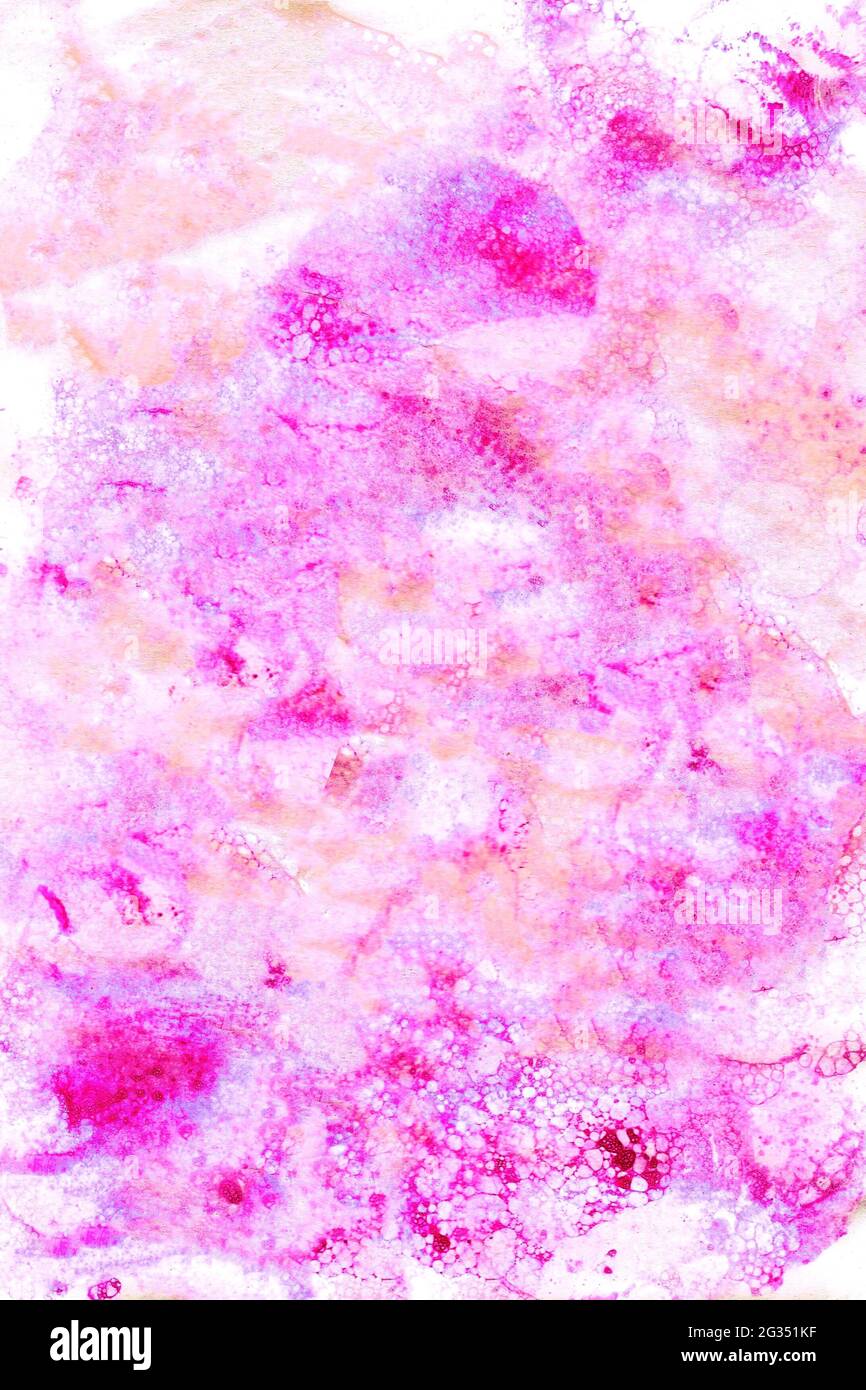 Watercolor pink gentle background for design Stock Photo - Alamy