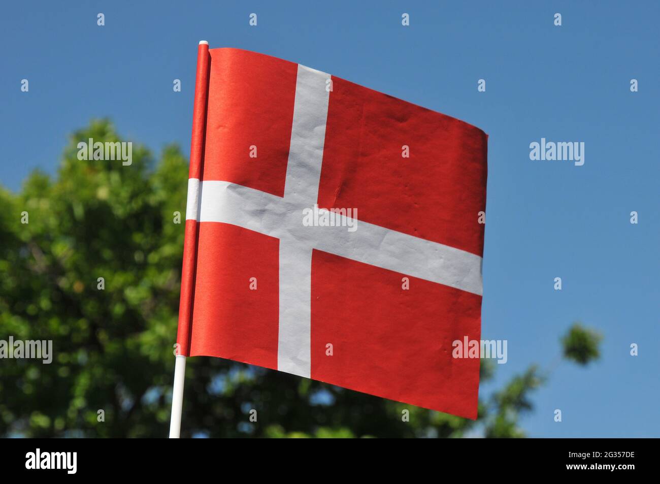 Denmrk flag hi-res stock photography and images - Alamy
